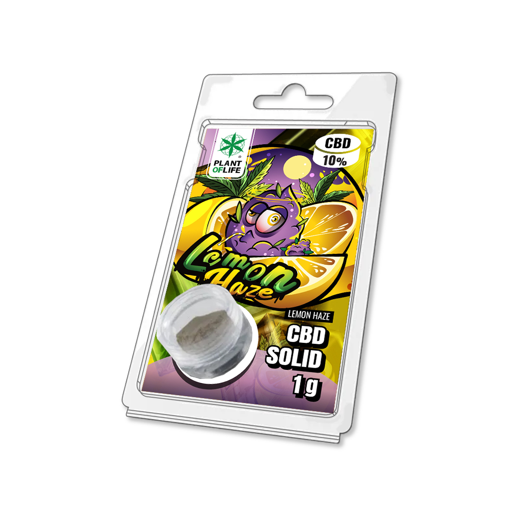Lemon Haze Solid 10% CBD 1gram - Frisse Lemon Haze smaak